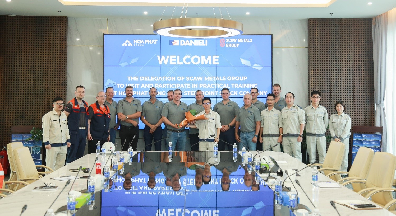 TẬP ĐOÀN SCAW METALS GROUP ĐẾN THĂM QUAN, TÌM HIỂU VÀ HỌC HỎI THỰC TẾ ...